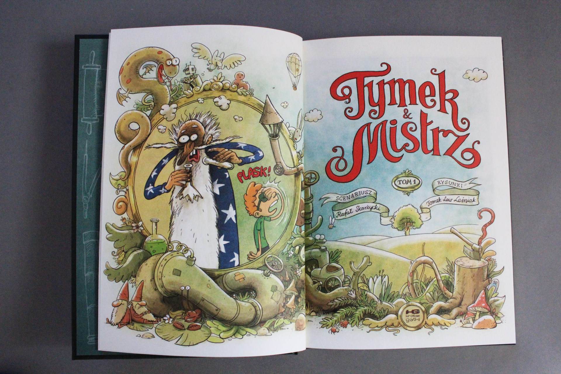 Tymek i Mistrz, komiks dla dzieci, najlepszy komiks dla dzieci