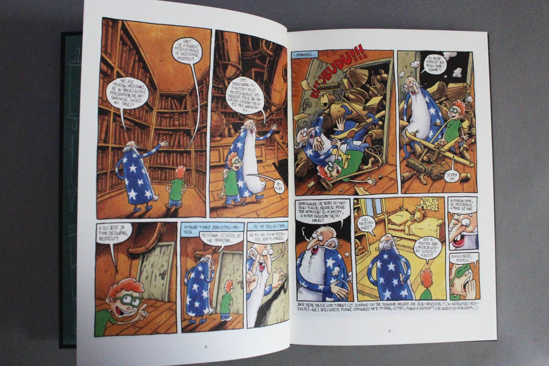 Tymek i Mistrz, komiks dla dzieci, najlepszy komiks dla dzieci